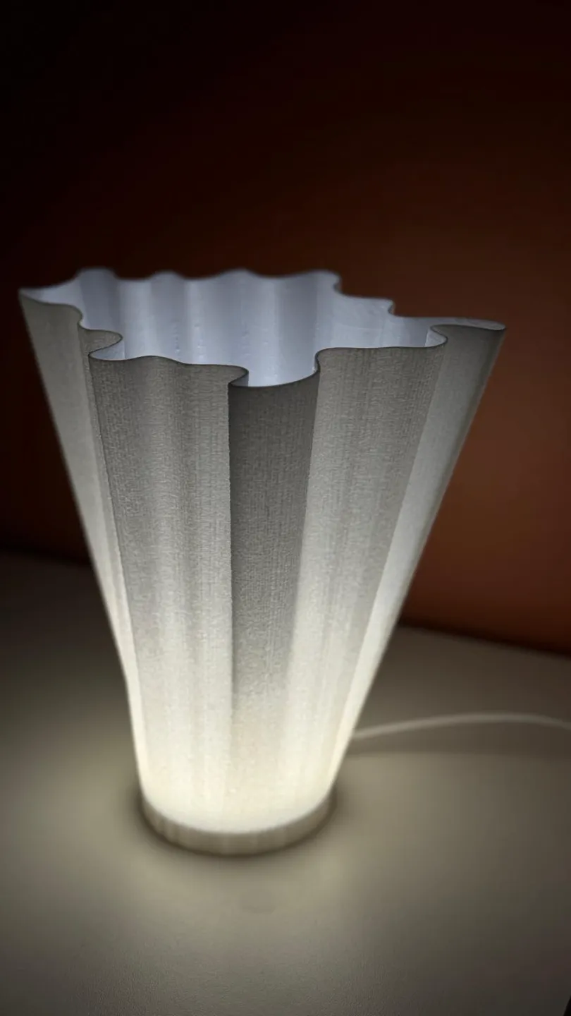 Waveform Lamp by Ritz.Prints.3D MakerWorld: Download Free 3D Models