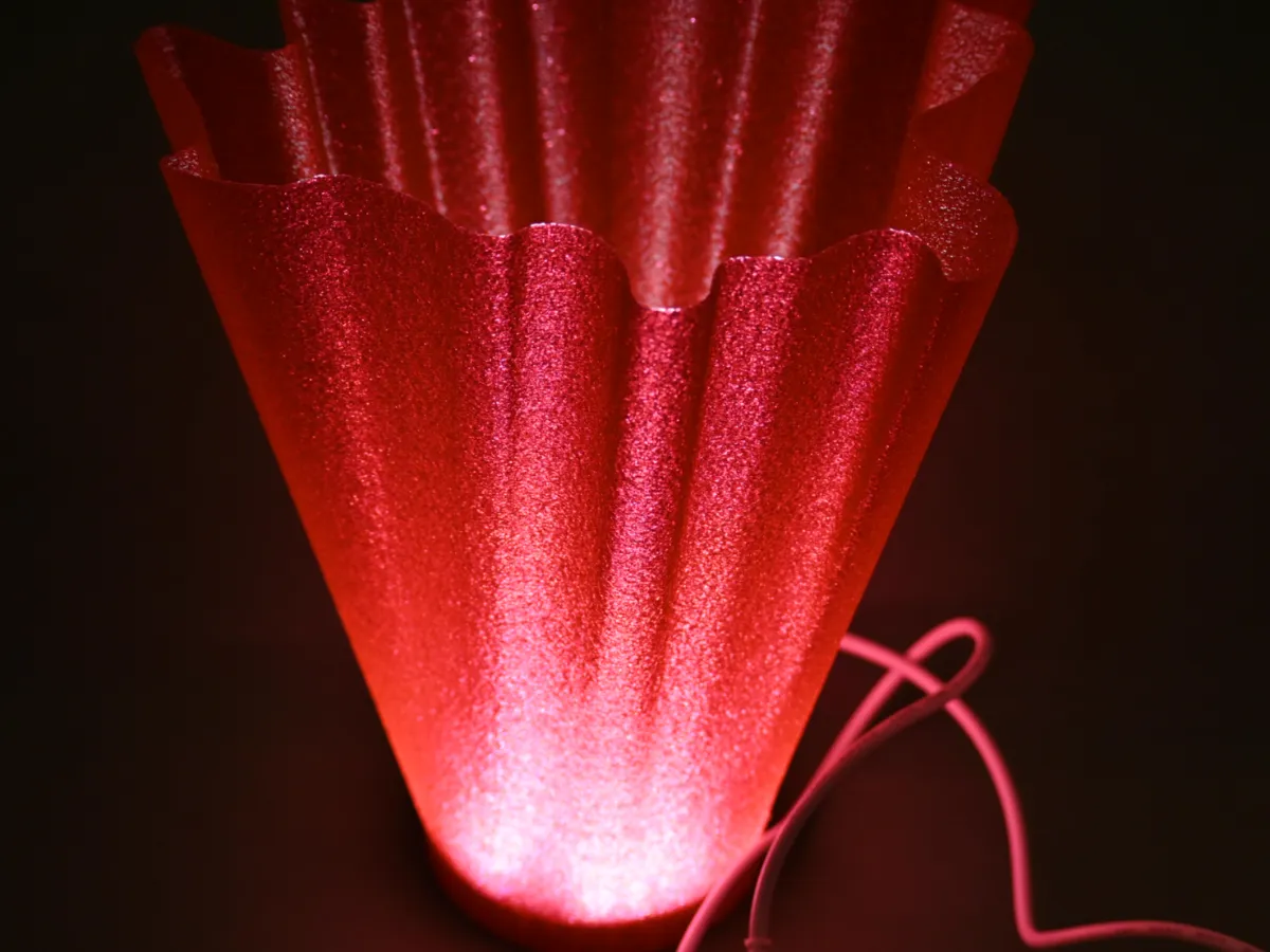 Waveform Lamp - Free 3D Print Model - MakerWorld