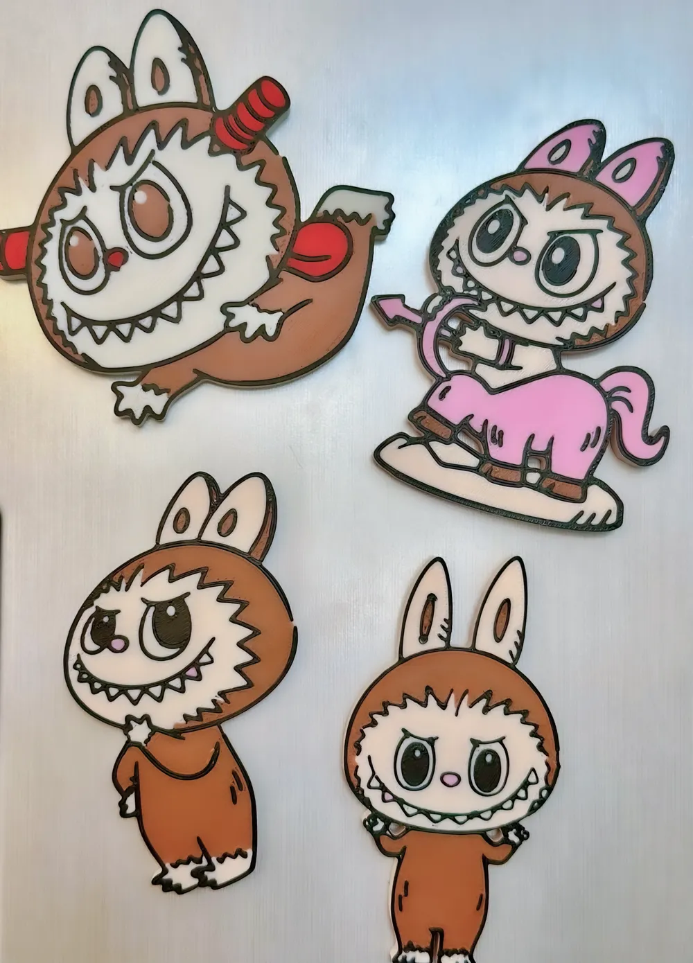 Labubu Refrigerator Magnets by user_2091588316 MakerWorld: Download ...