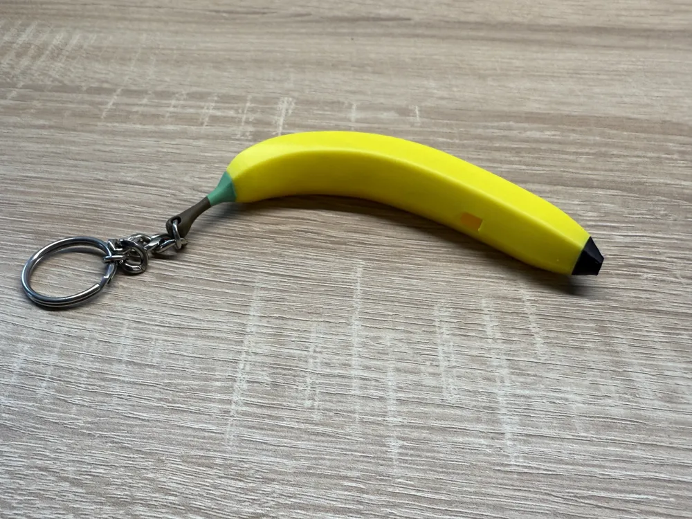 Outdoor Emergency Banana Whistle Keychain by LemonArts MakerWorld ...