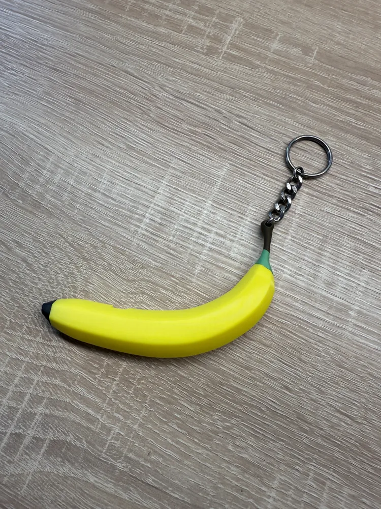 Outdoor Emergency Banana Whistle Keychain by LemonArts MakerWorld ...
