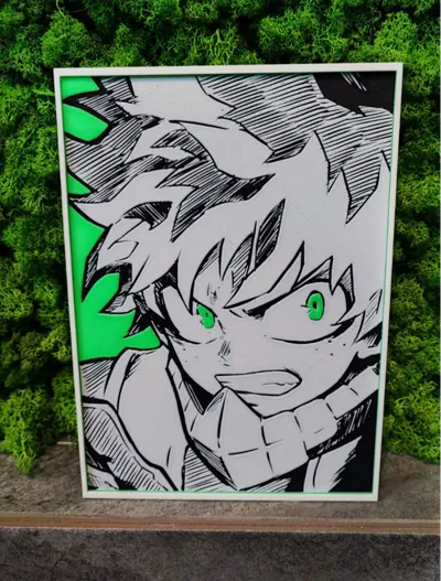 My Hero Academia - Free 3D Print Model - MakerWorld
