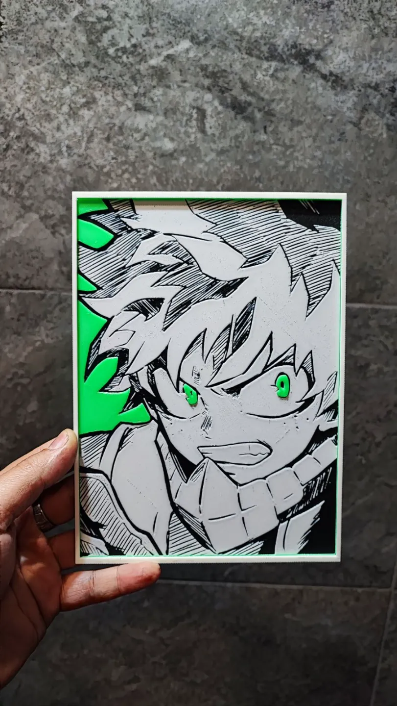 My Hero Academia - Free 3D Print Model - MakerWorld