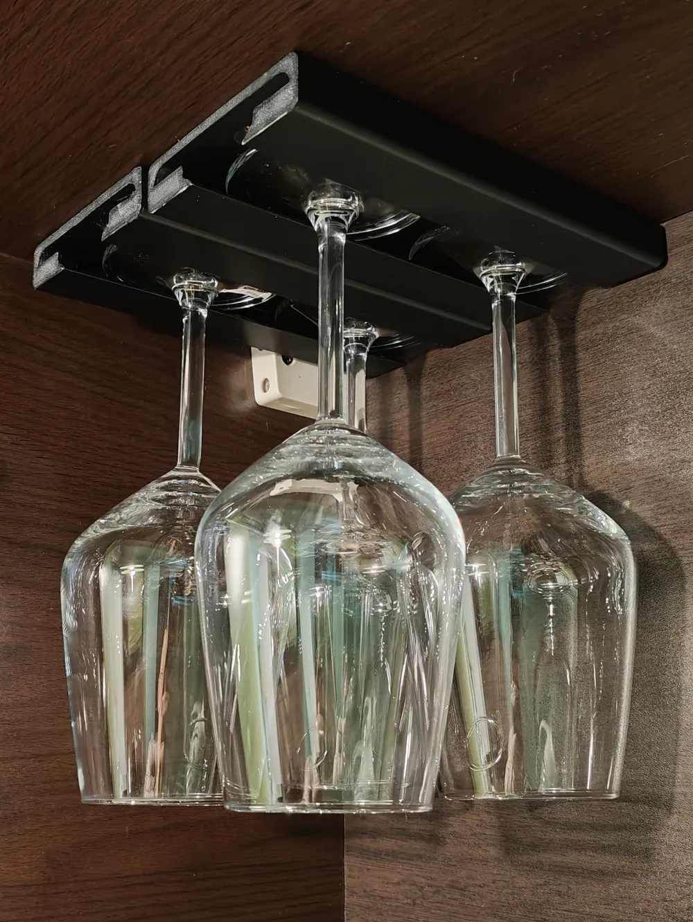 Wine Glass Holder with Fall Guard - Free 3D Print Model - MakerWorld