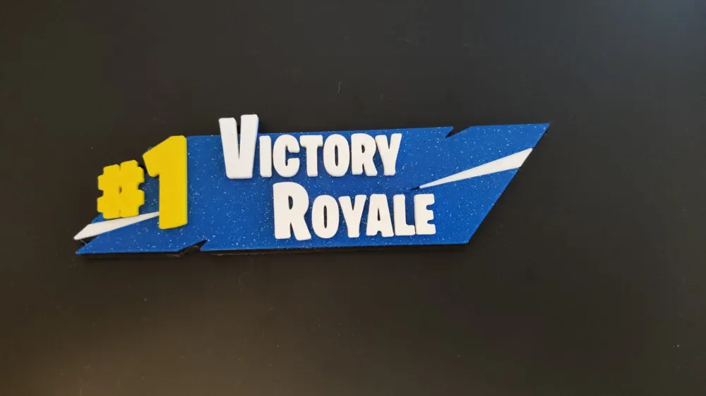 Victory royale fortnite magnet by perezLP - MakerWorld