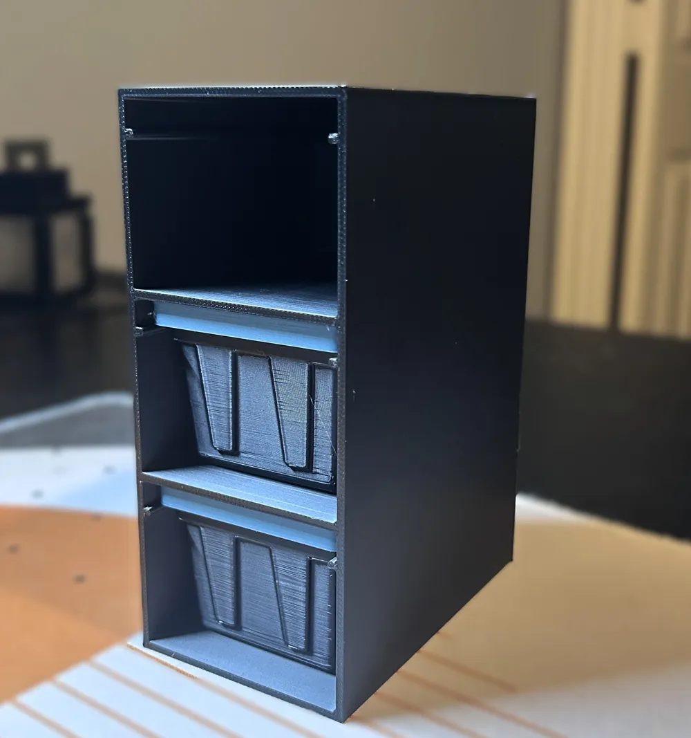 Mini HDx Tote Bins and Storage Rack by melissaday MakerWorld: Download ...