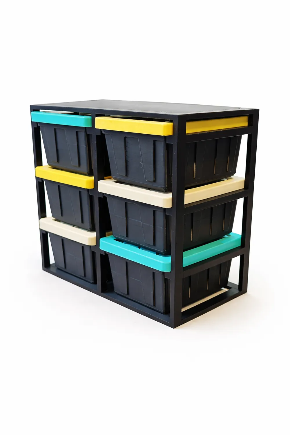 Caixa Teeny Tote + Caixa Mini HDX Tote + Racks - Modelo gratuito para ...