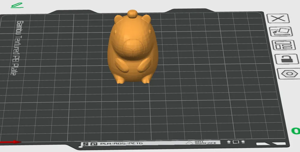 Chill Capy - Adorable Mini Capybara Figure by Sir Mango MakerWorld ...