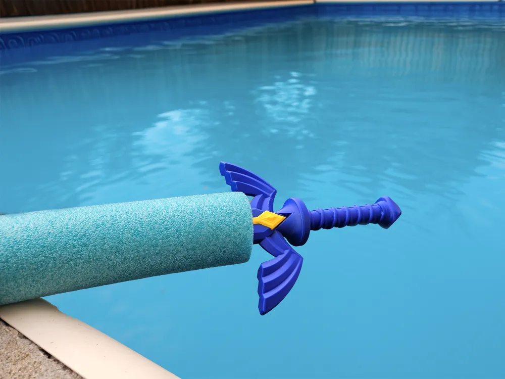 Pool Noodle Master Sword Legend of Zelda - Free 3D Print Model - MakerWorld