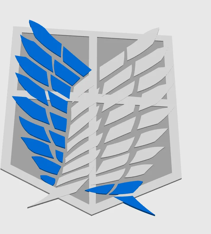 AOT wings of freedom - Free 3D Print Model - MakerWorld
