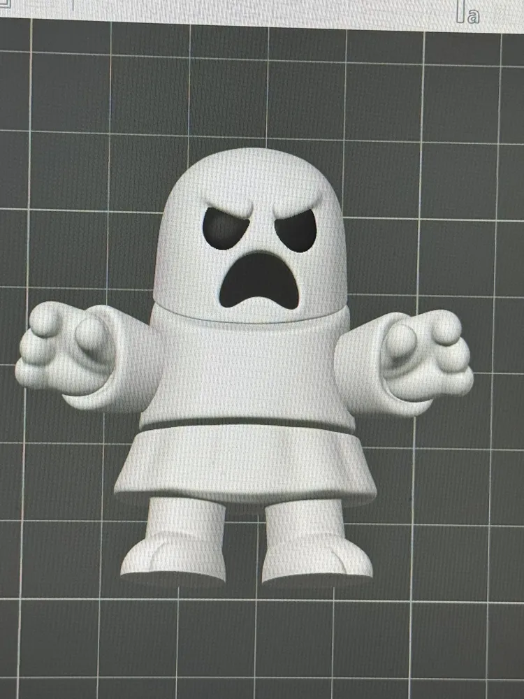 THE GHOST - MINI FLEXI - CLASSIC MONSTER SERIES - Free 3D Print Model ...