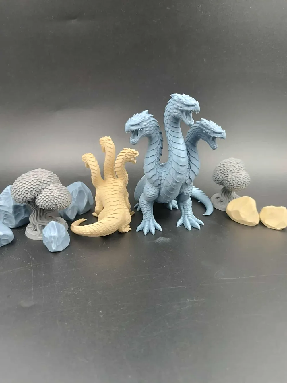 Three Headed Hydra - RPG D&D TTRPG-Wargaming - DnD by drakeforge3d MakerWorld: Download Free 3D ...