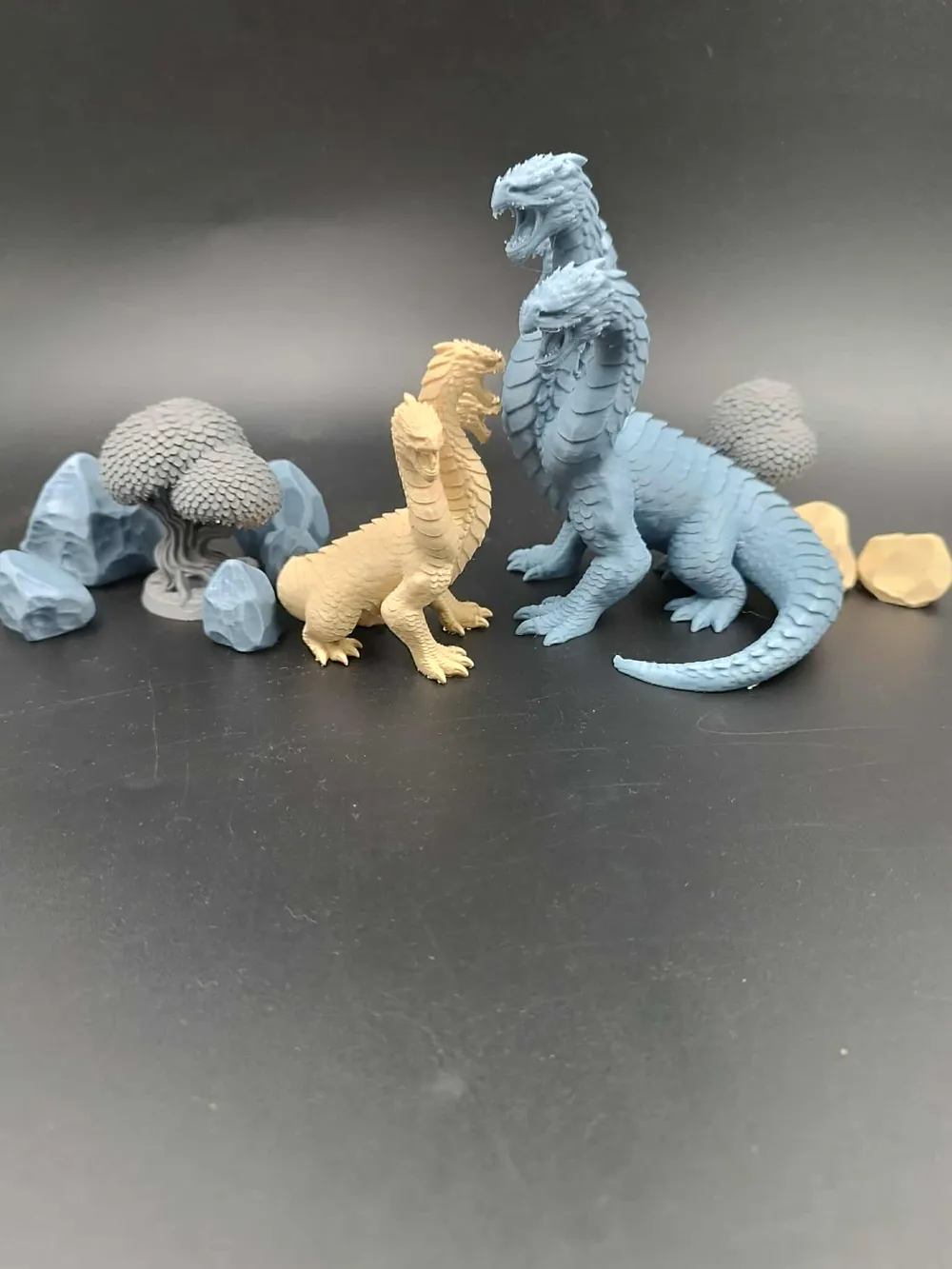 Three Headed Hydra - RPG D&D TTRPG-Wargaming - DnD by drakeforge3d MakerWorld: Download Free 3D ...