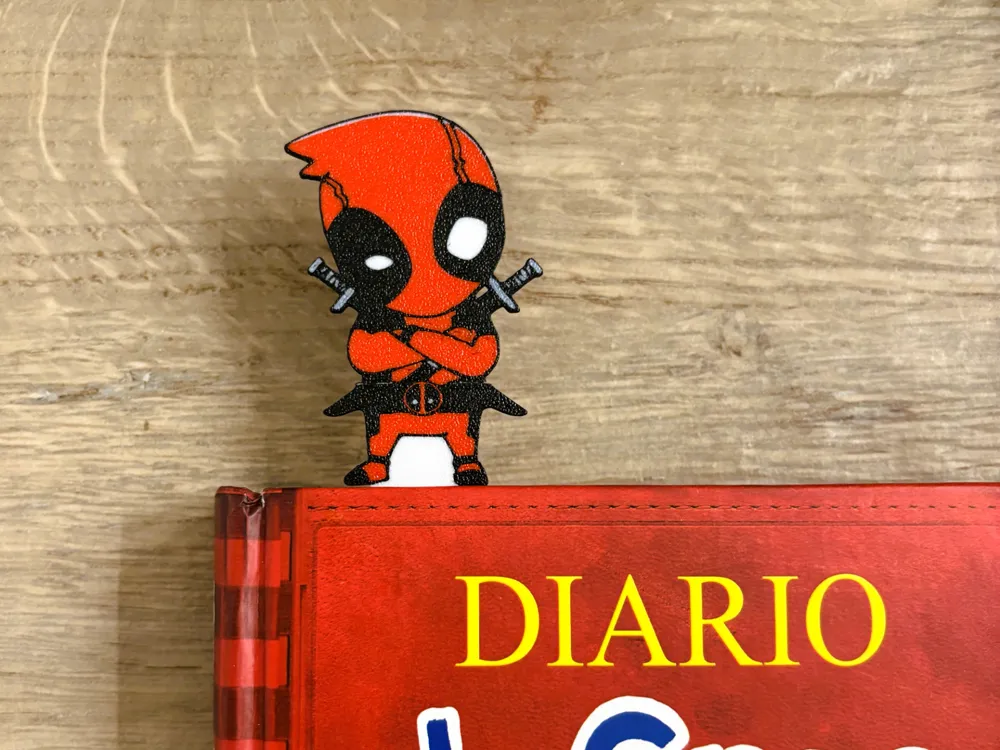 Deadpool Bookmark by danikebab18 - MakerWorld
