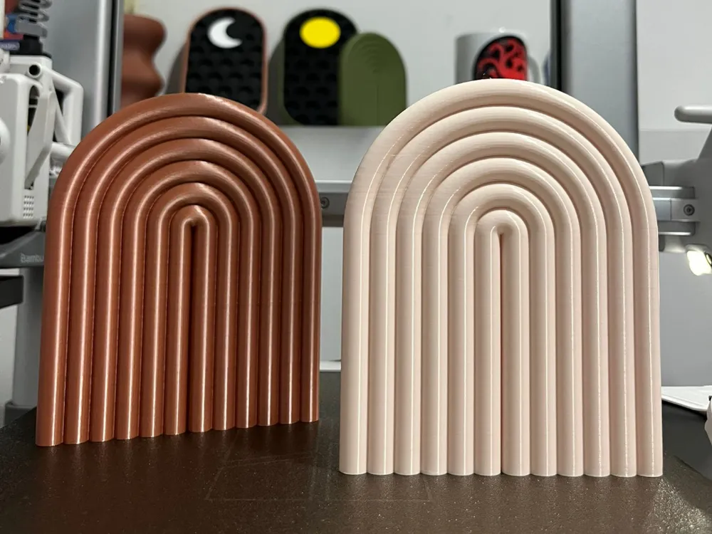 Ribbed - Boho Arch Decor - Free 3D Print Model - MakerWorld