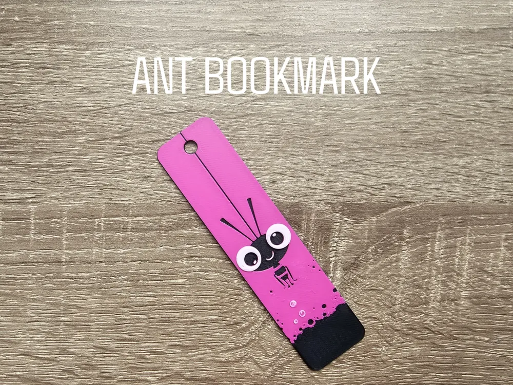 Bookmark - Cute ant HUEFORGE by CoNcLuZiOn - MakerWorld