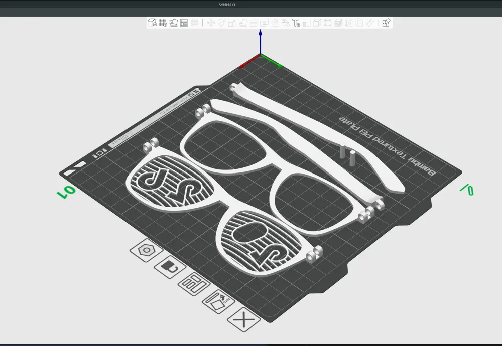 Modular Glasses Frame – Classic & 2026 Edition - Free 3D Print Model ...