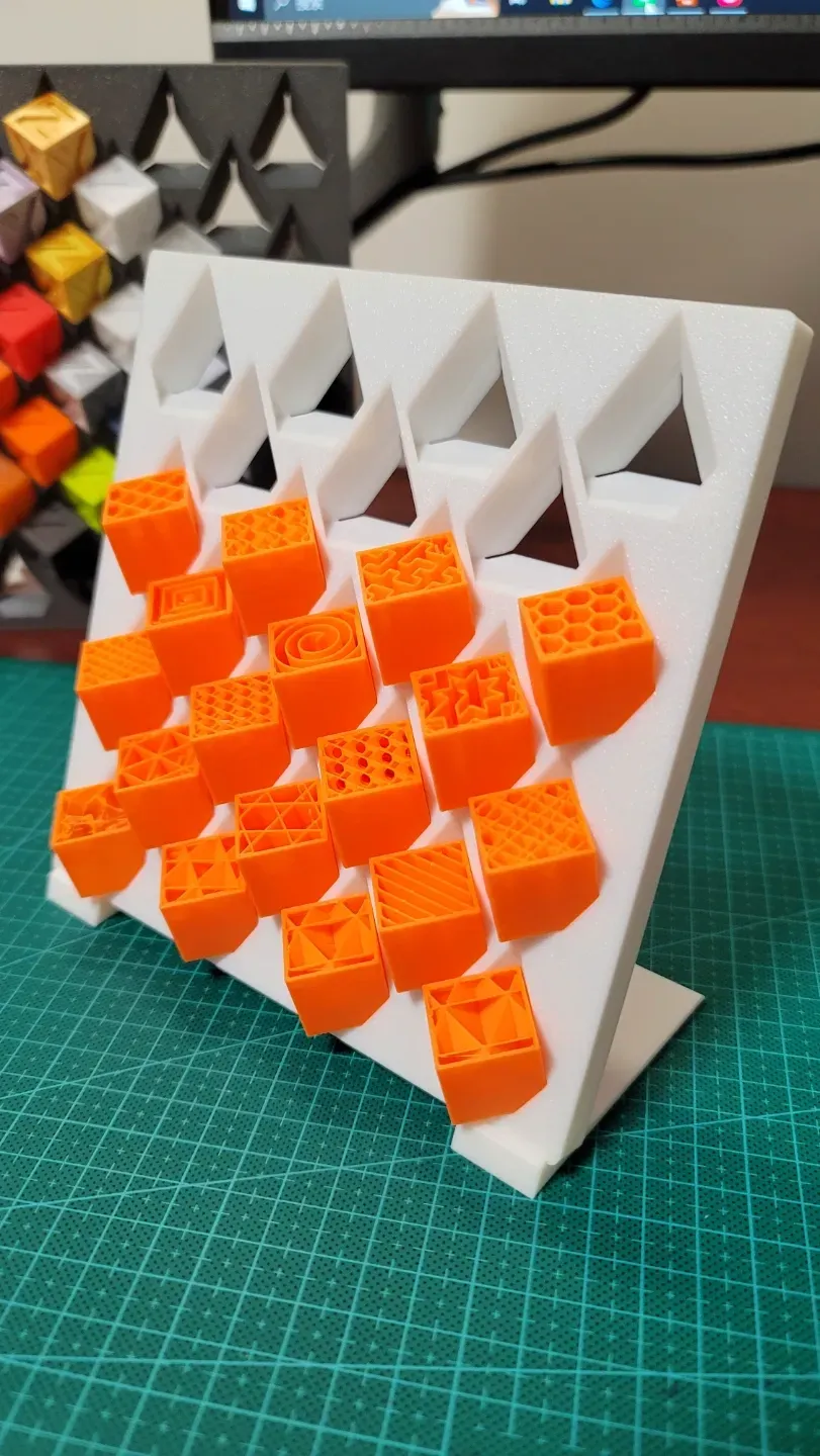 Test Cube Display Board (Two Sizes) by 妄想起源 MakerWorld: Download Free ...