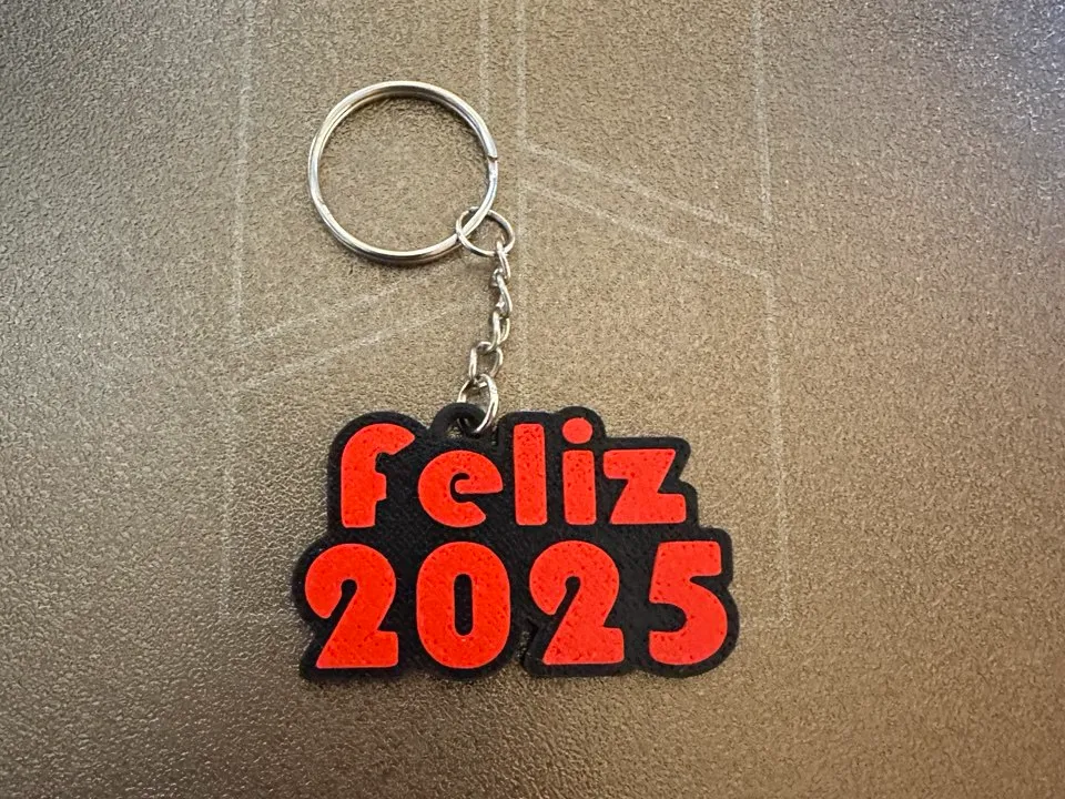 Happy Keychain 2025 by Josedj - MakerWorld