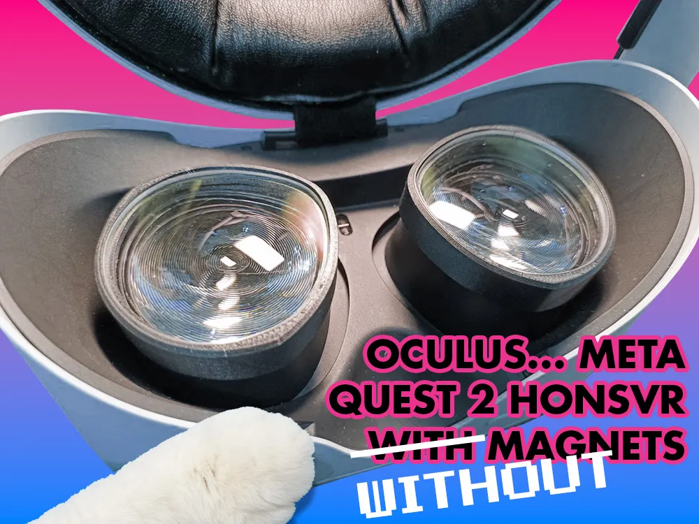 Oculus... Meta... Quest 2 HONS VR Prescription lenses Without Magnets ...