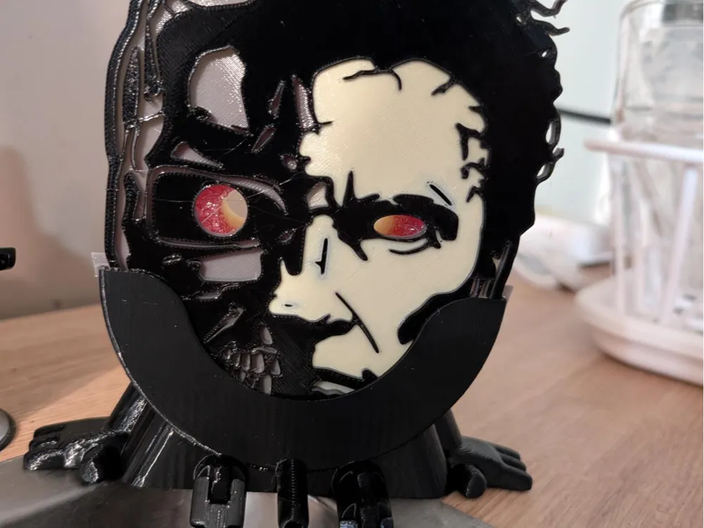 Terminator scrub daddy/ scrub mommy mask - Free 3D Print Model - MakerWorld