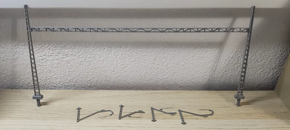 H0 Scale Portico for Train Model by JoyceMakerWorld: Download Free 3D ...