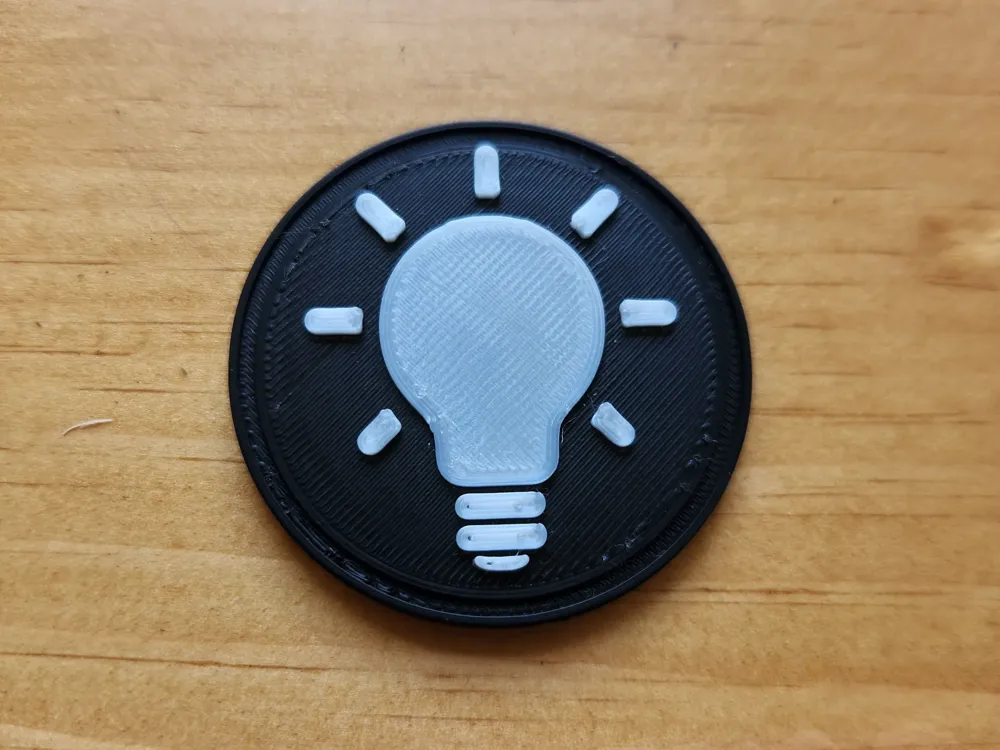 Glow-in-the-dark Lightbulb Token by Epiales - MakerWorld