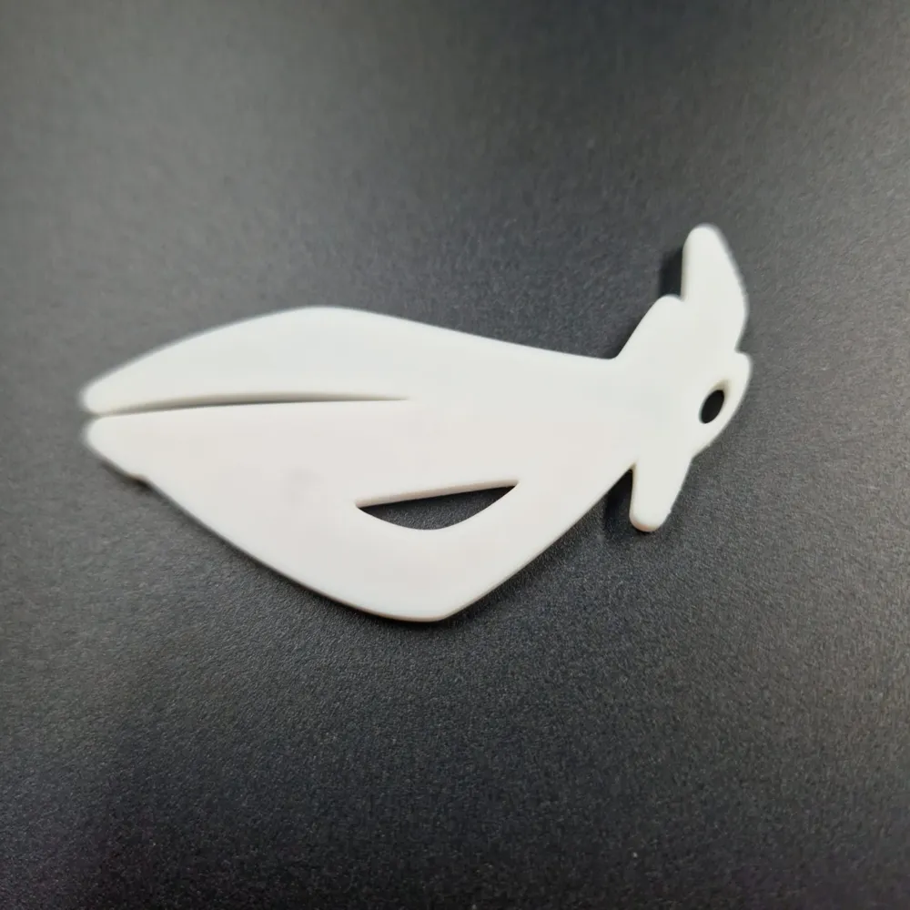 Asus ROG Keychain - (High Resolution) - Free 3D Print Model - MakerWorld