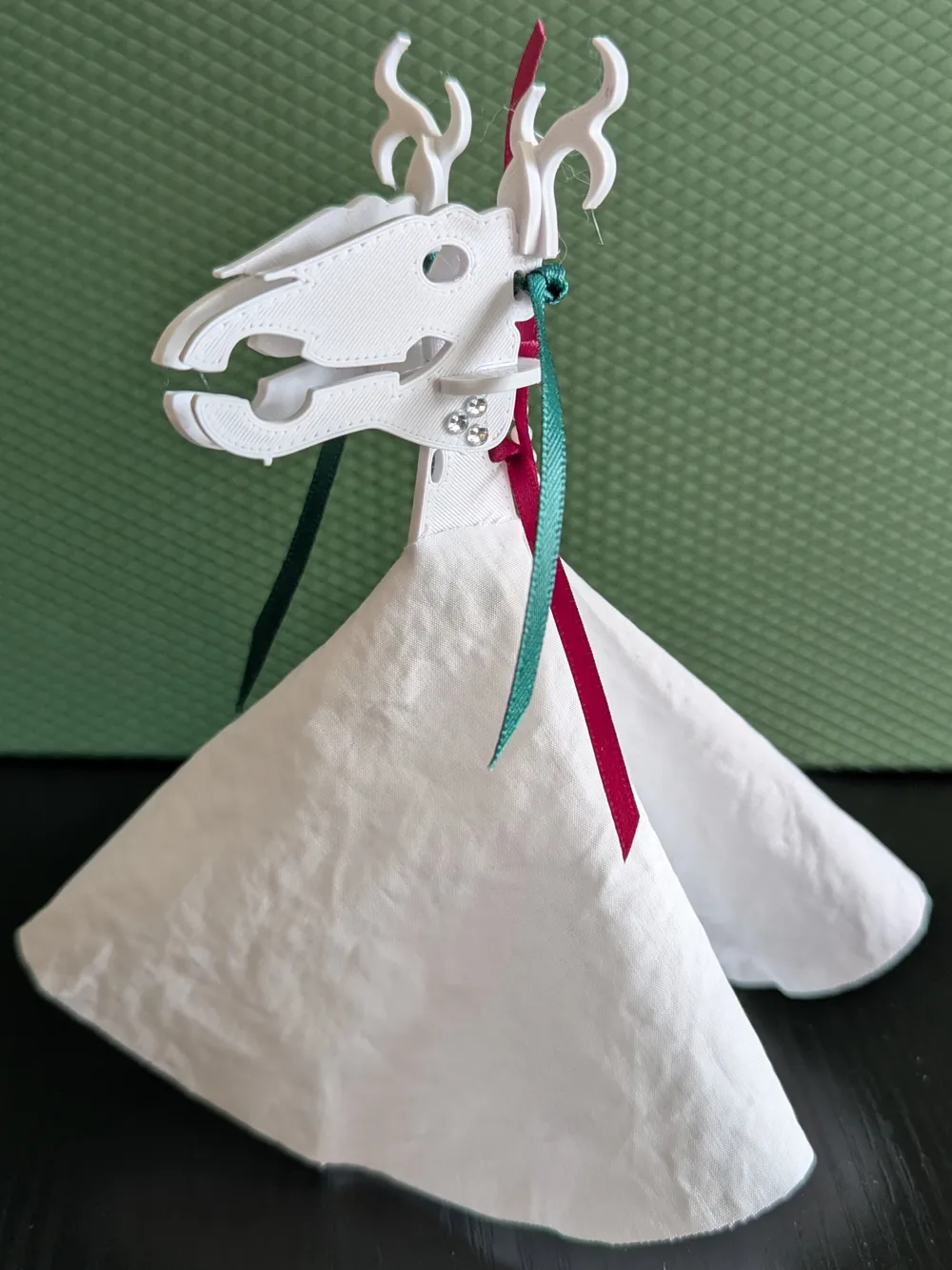 Mini Mari Lwyd Kit Card - Free 3D Print Model - MakerWorld