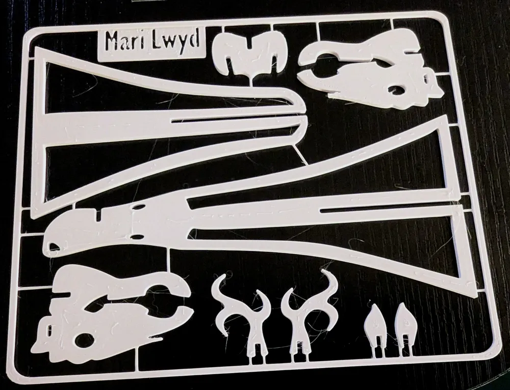 Mini Mari Lwyd Kit Card - Free 3D Print Model - MakerWorld