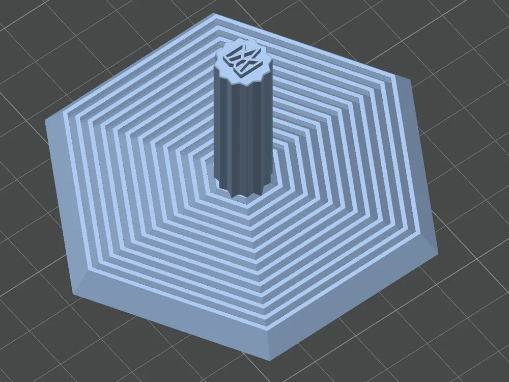 Hexagonal Star Spinner - Mayday Themed Support Fidget Plate by 开心果 MakerWorld: Download Free 3D ...