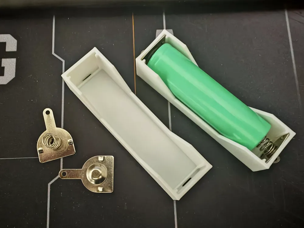 18650, 21700 lithium battery cases by 咚咚锵 - MakerWorld