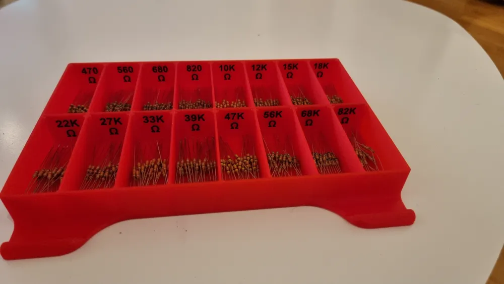 Resistor tags for "Electronic Component Storage" by gustav.ferdman ...