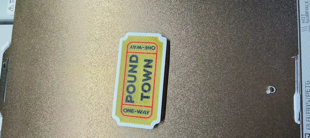 One Way Ticket to Pound Town! by PRBE3D - MakerWorld