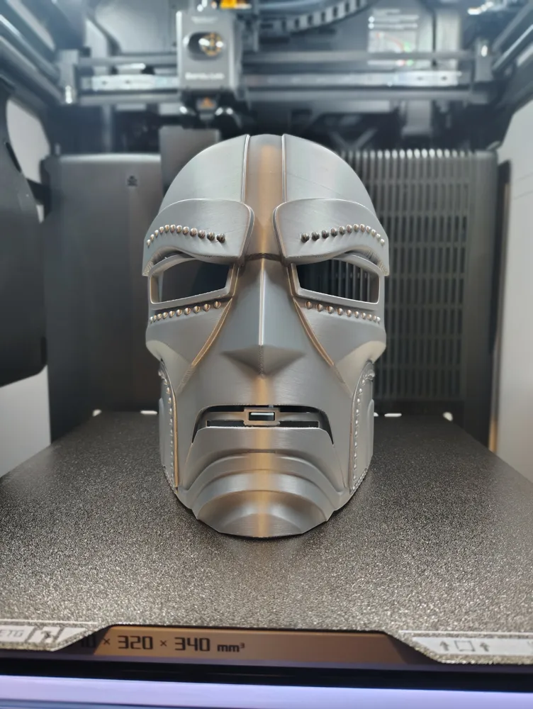 Dr.Doom Doomsday Mask - Free 3D Print Model - MakerWorld