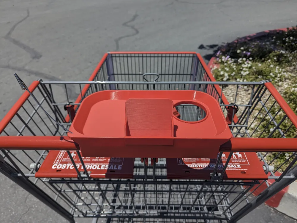 Costco Cart Tray by Kevlar_777_ MakerWorld: Download Free 3D Models