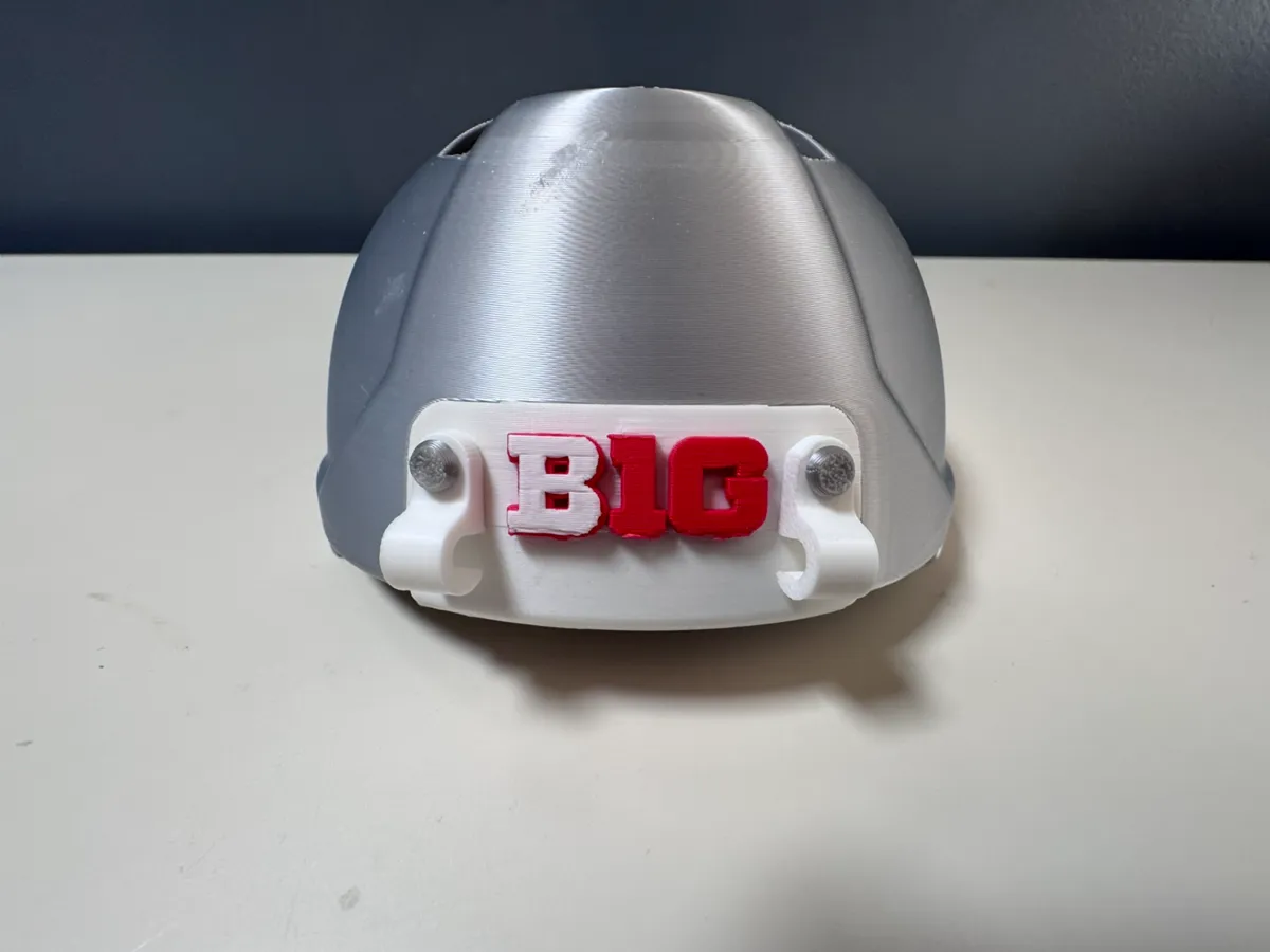 Indiana Hoosier Mini Helmet Bumpers - Free 3D Print Model - MakerWorld