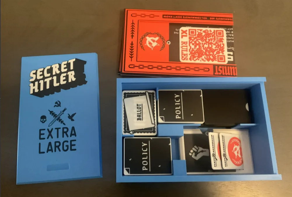 Printable Envelopes for Secret Hitler XL + Box - Free 3D Print Model ...