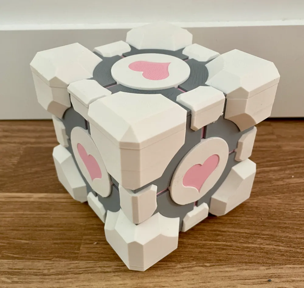 Portal Companion Box with lid by KaciMaci - MakerWorld