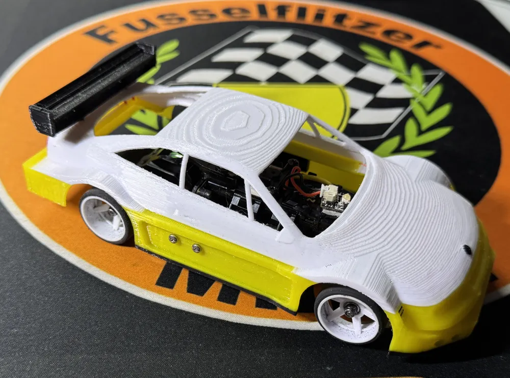 Mini-Z DTM Calibra 98mm wheelbase - Free 3D Print Model - MakerWorld