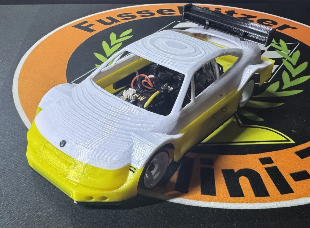 Mini-Z DTM Calibra 98mm wheelbase - Free 3D Print Model - MakerWorld