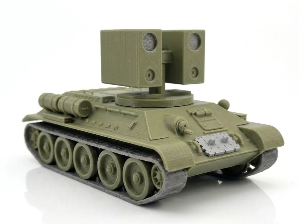 Laser module for T34 tank - Free 3D Print Model - MakerWorld