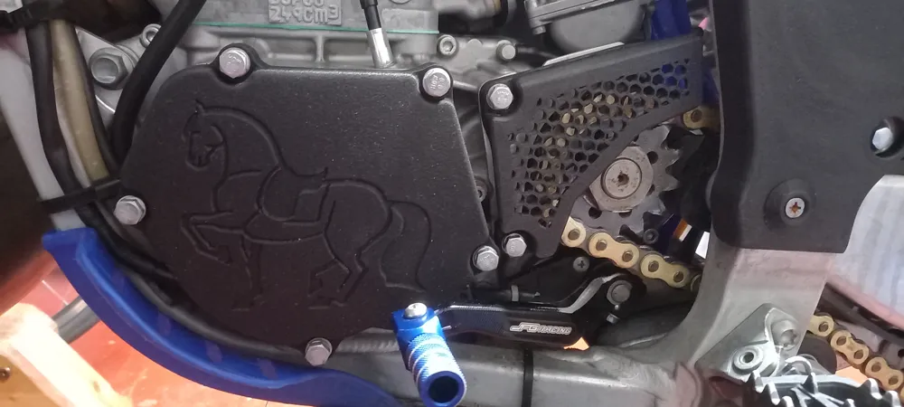YZ 250 Honeycomb Sprocket Guard - Free 3D Print Model - MakerWorld