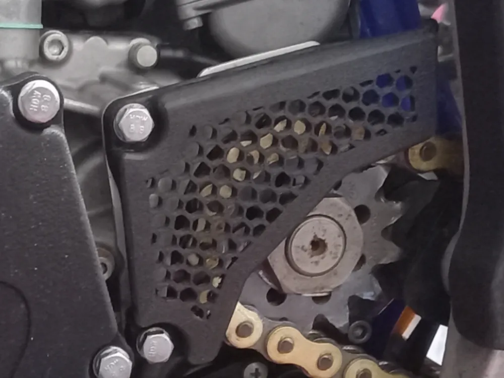 YZ 250 Honeycomb Sprocket Guard - Free 3D Print Model - MakerWorld