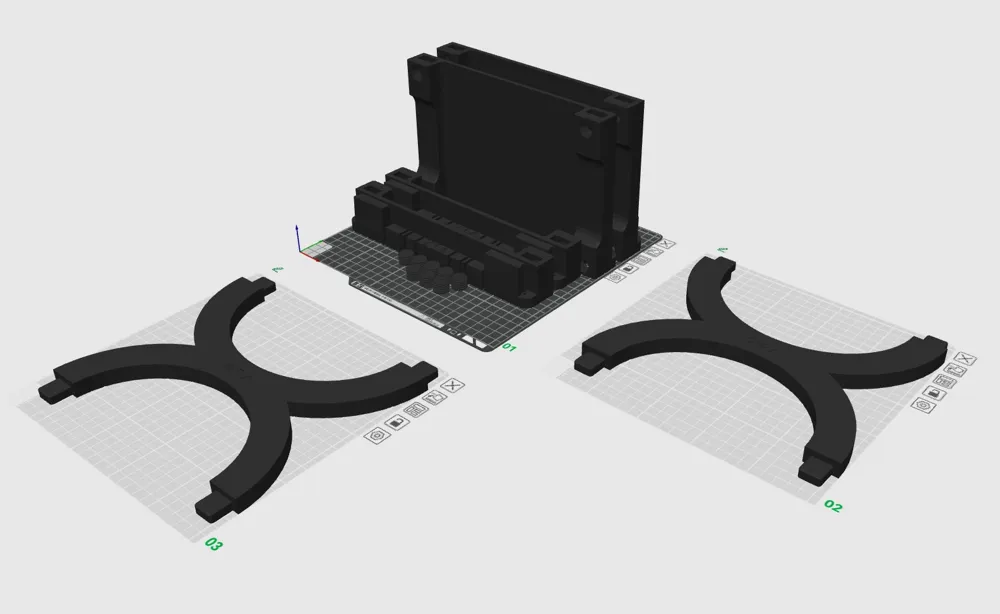 AMS Stack V1.4 Small for new AMS (since Dec.23) Remixed by Saschazulu - MakerWorld