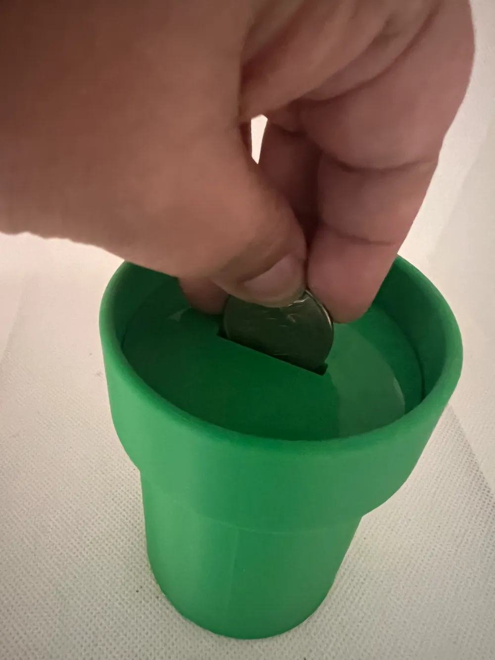 Super Mario Pipe Bank - Free 3D Print Model - MakerWorld