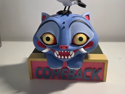 3D Printed Crow – K-Pop Demon Hunters by zerocool MakerWorld: Download ...