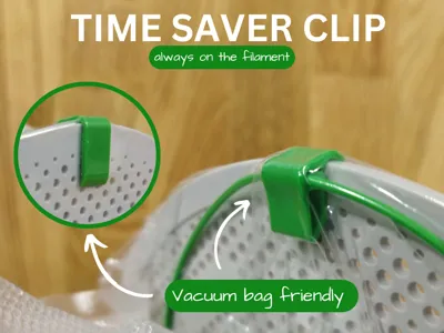 Time Saver Filament Clip by QD3D MakerWorld: Download Free 3D Models