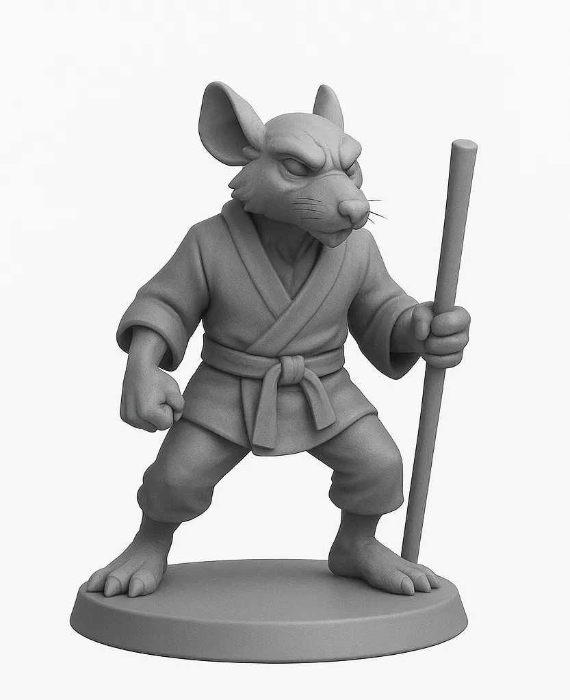 TMNT - Splinter by Senki_86 MakerWorld: Download Free 3D Models