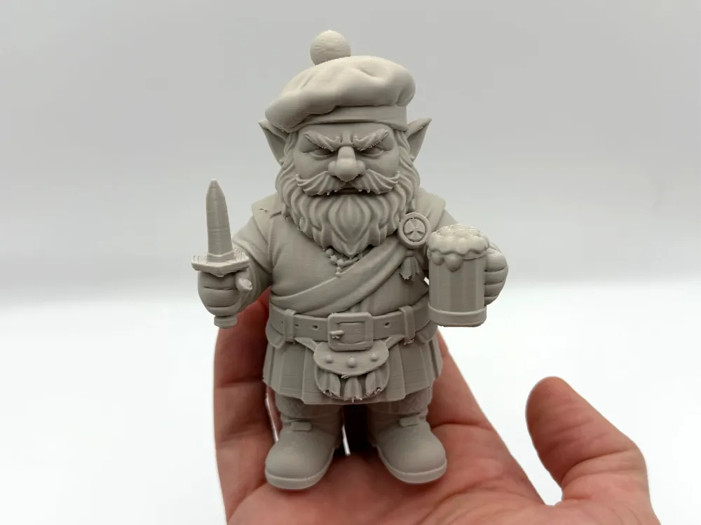 Highlander Gnome - Free 3D Print Model - MakerWorld